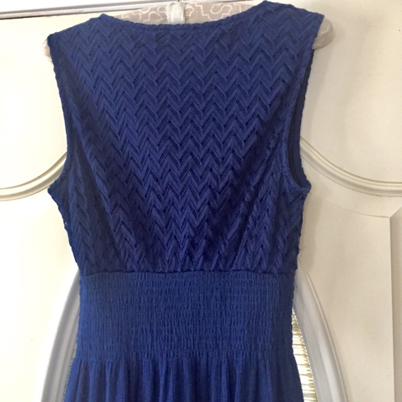 J Gee | Dresses | J Gee Beautiful Blue Maxi Dress Ps | Poshmark